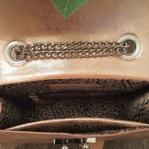 Max Studio | Bags | New Max Studio Rose Gold Glitter Crossbody Bag Nwt ...